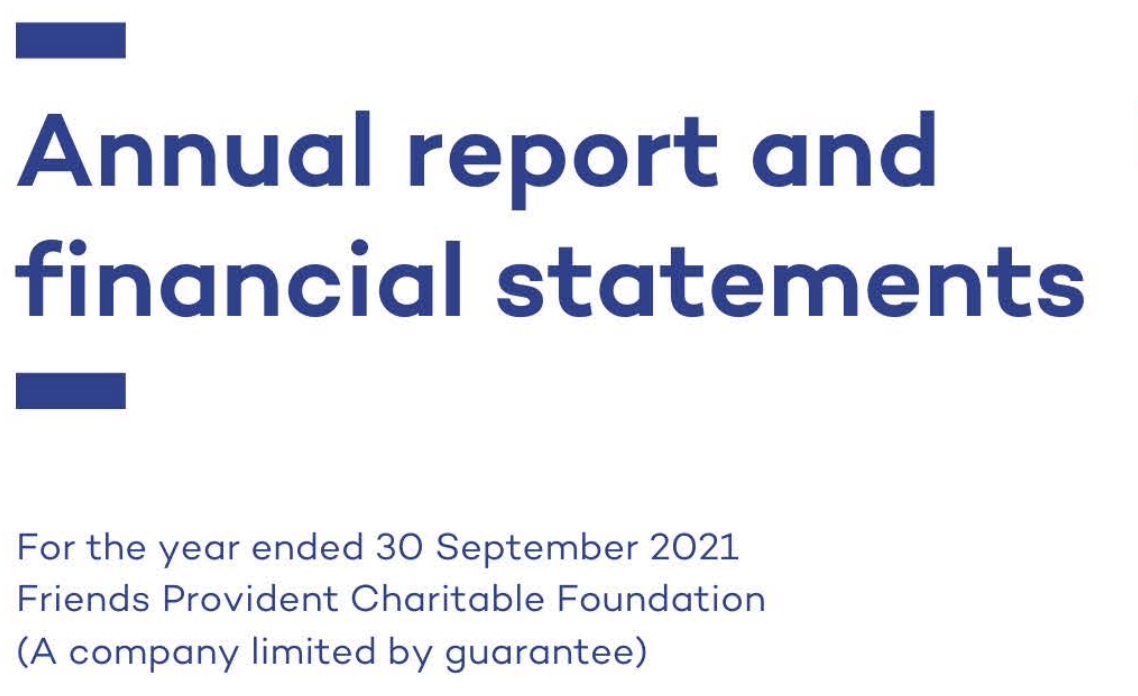 Homepage - Friends Provident Foundation